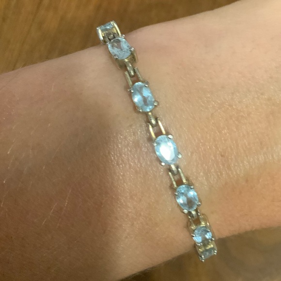 Jewelry | Aquamarine Colored Gemstones Oval Shaped Stone Design In ...